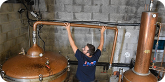 Cognac, Whisky, Gin et Rhum fabriqués en Charente « Alcools Vivant